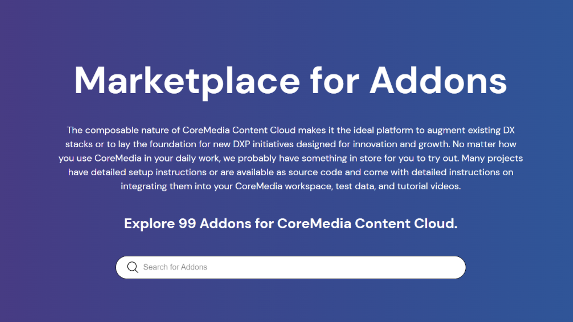 5 Recommendations for CoreMedia Studio Add-Ons | CoreMedia DXP