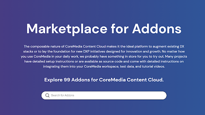 5 Recommendations for CoreMedia Studio Add-Ons | CoreMedia DXP